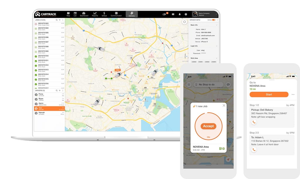 Delivery App • Cartrack™️